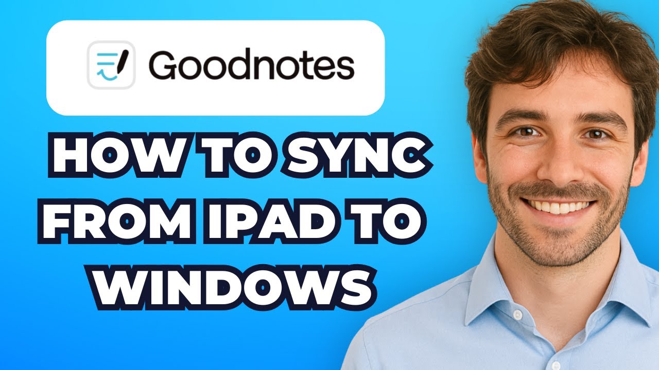 How to Sync Goodnotes From Ipad To Windows (EASY NEW Guide) - YouTube
