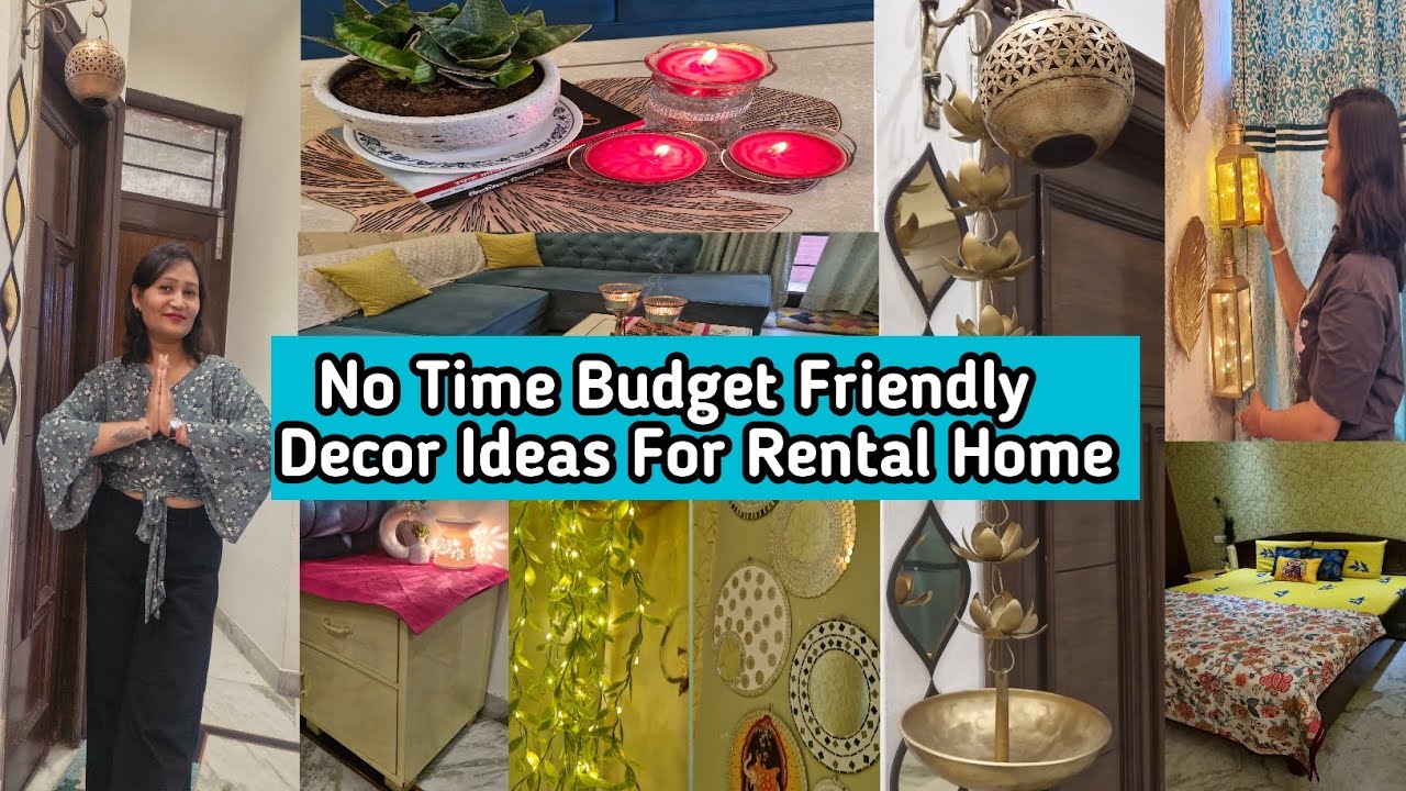 NO Time Home Decor Ideas in Budget,Anvesha's Creativity - YouTube
