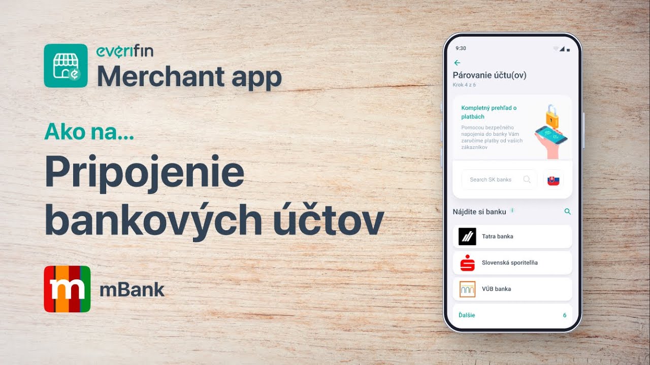 Everifin Merchant - Ako na to... Pripojenie bánk / mBank - YouTube