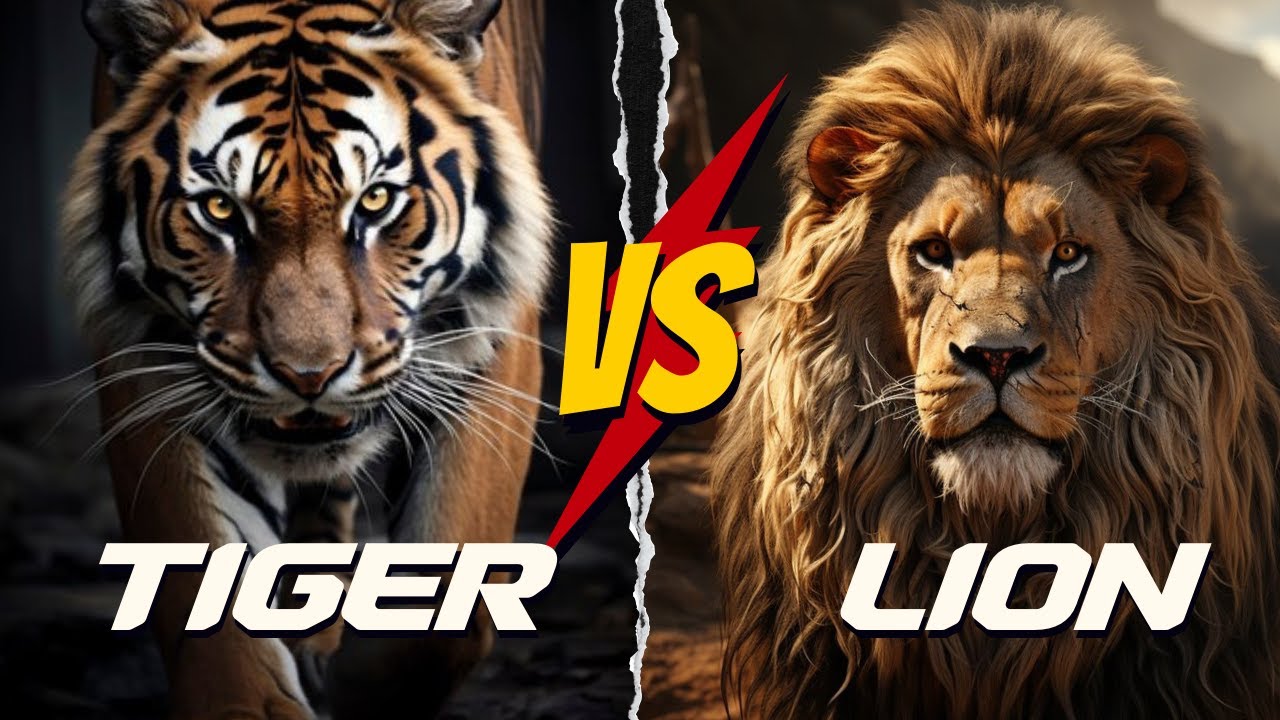 Clash of Titans: Tiger vs. Lion - Who Reigns Supreme? - YouTube