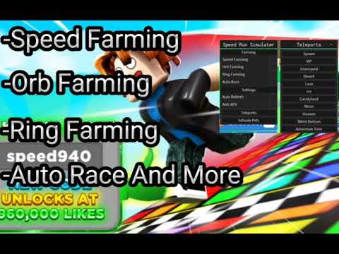 Speed Run Simulator ⚡ Script Mobile (Arceus X) - YouTube