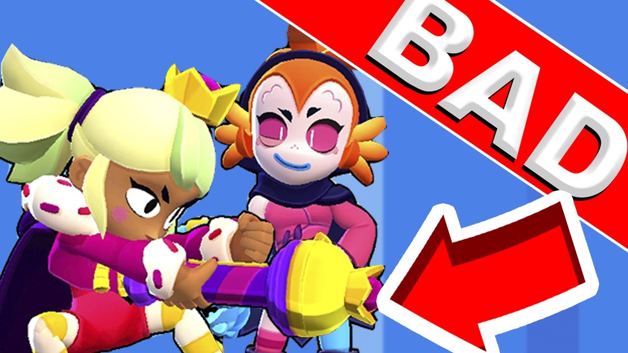 WHY are NEW BRAWLERS so BAD at BRAWL STARS? Funny moments, fails - YouTube