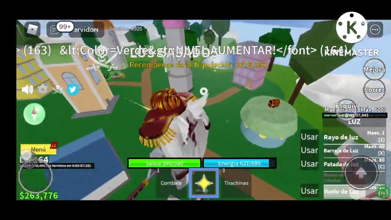 Consigo el estilo de pelea de rayo ep:3:Blox Fruits - YouTube