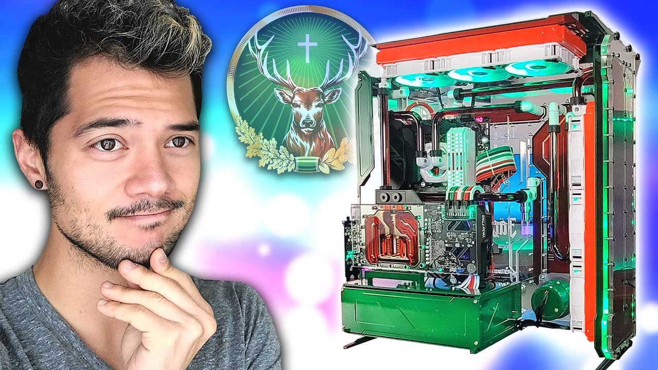 IT'S BACK! My secret plans for the Jägermeister PC...REVEALED! @Bitwit