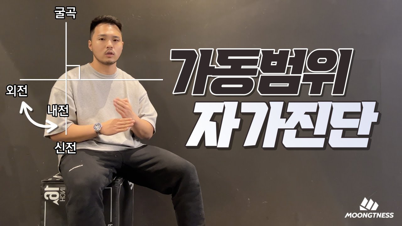 운동에 필요한 가동범위 혼자서 확인하는 방법 발목 고관절 흉추 어깨 Youtube