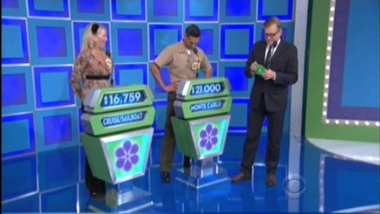 Price Is Right - Second Closest Overbid Ever (Jan. 9, 2014) - YouTube