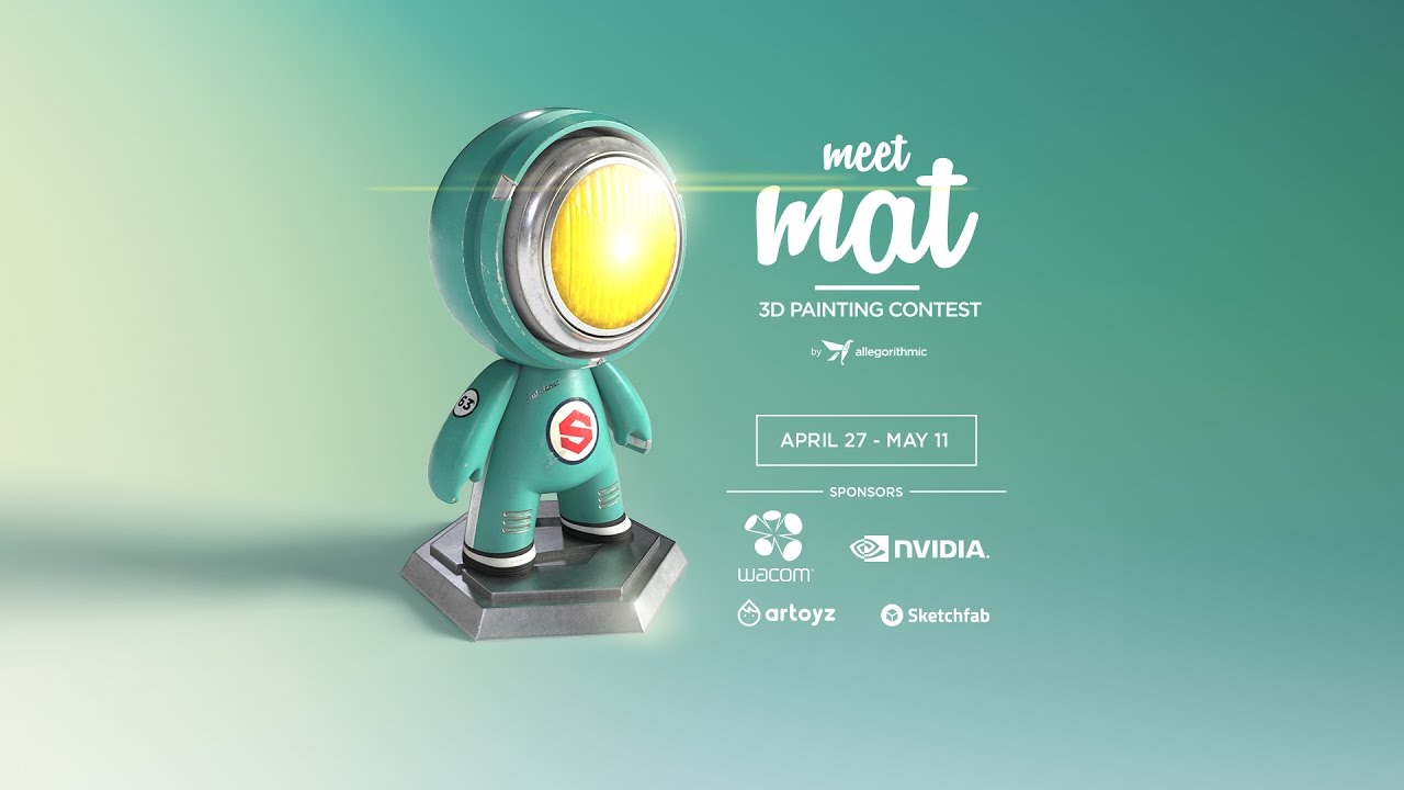 Meet MAT: The 2017 Substance 3D Painting Contest | Adobe Substance 3D ...