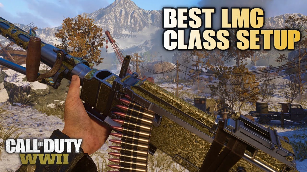 Best LMG Class Setup in Call of Duty WW2 in 2020 (COD WW2) - YouTube