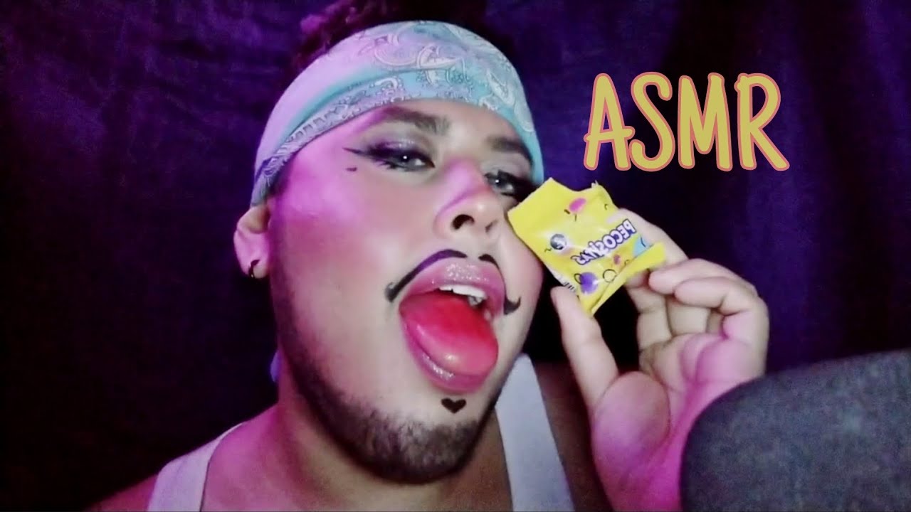 ASMR | Comiendo Dulce "Pecositas" | Candy ASMR | Mouth Sounds - YouTube