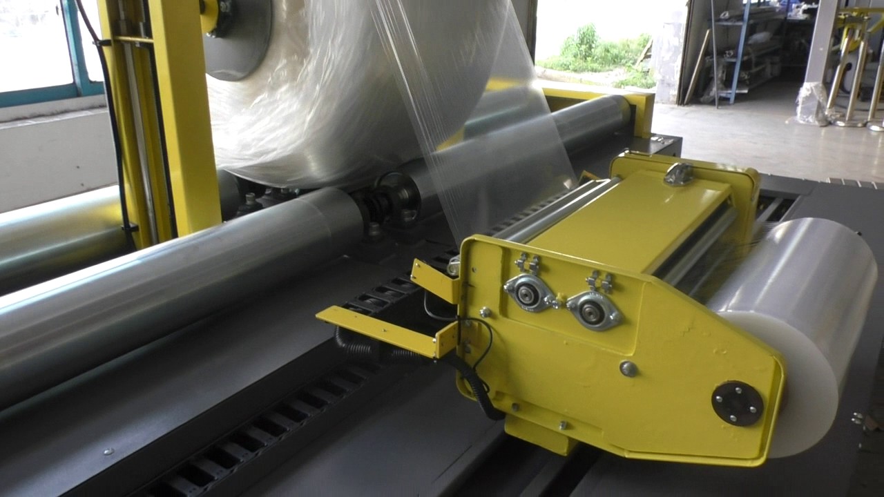 2000fwy reel wrapping machine 1 - YouTube