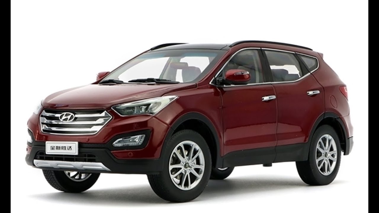 Hyundai Santa Fe 1:18 Red - YouTube