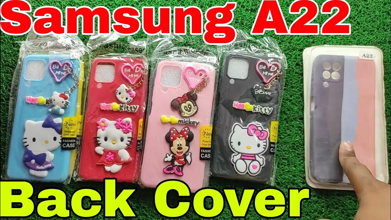 Samsung Galaxy A22 Back Cover, Devi Tech - YouTube