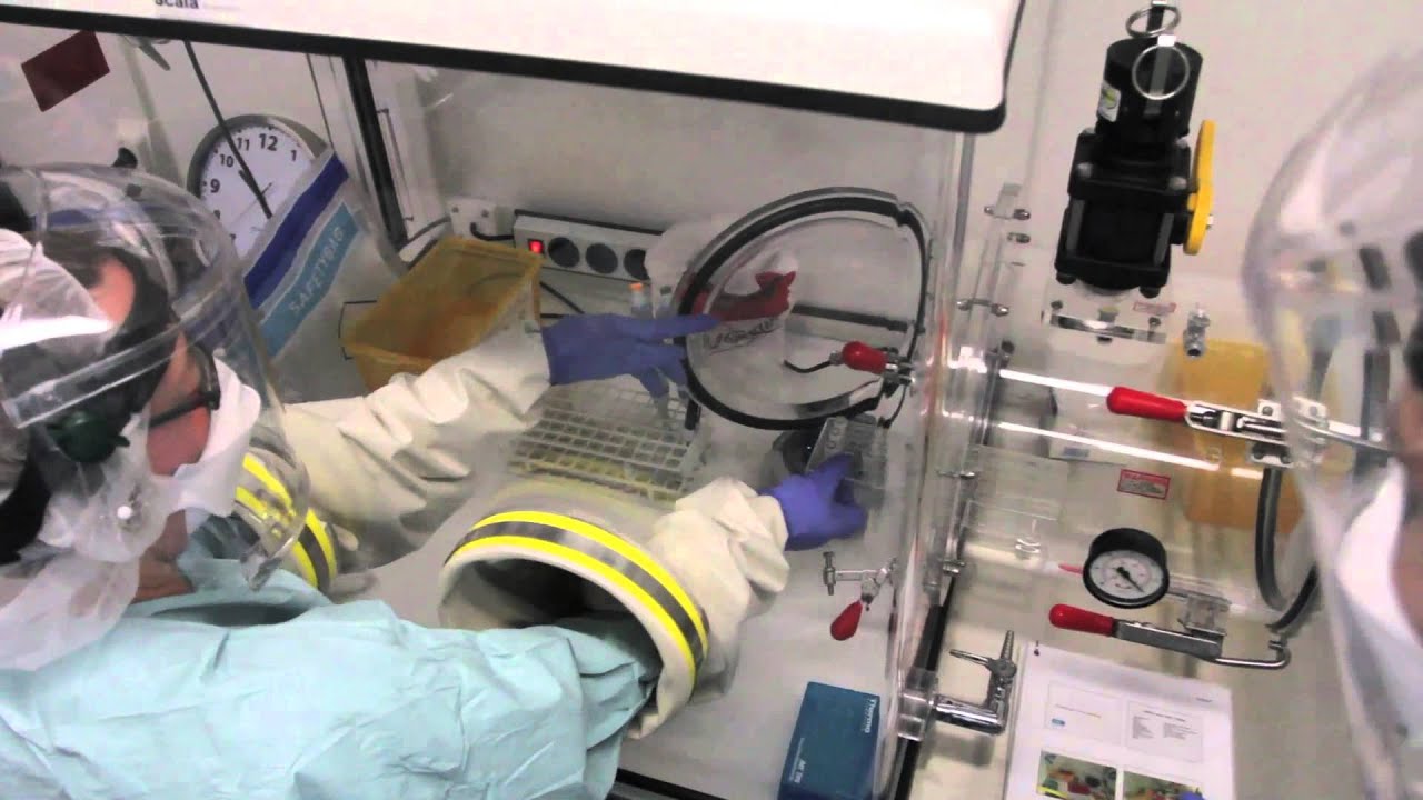 Inside an Ebola Lab in Sinje, Liberia - YouTube