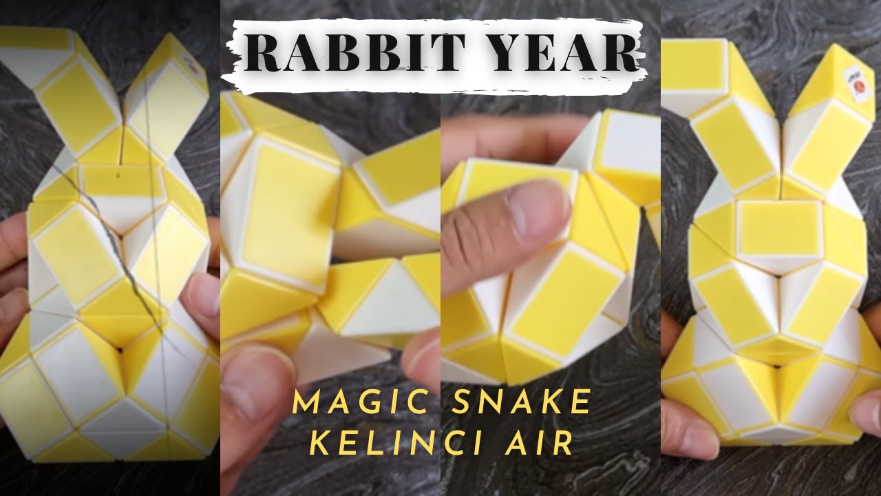 CARA MEMBENTUK KELINCI ATAU RABBIT - MAGIC SNAKE 36 - - YouTube