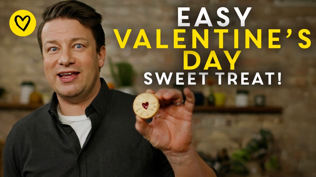 EASY Valentine's Day Last Minute Chocolate Treat | Jamie Oliver - YouTube
