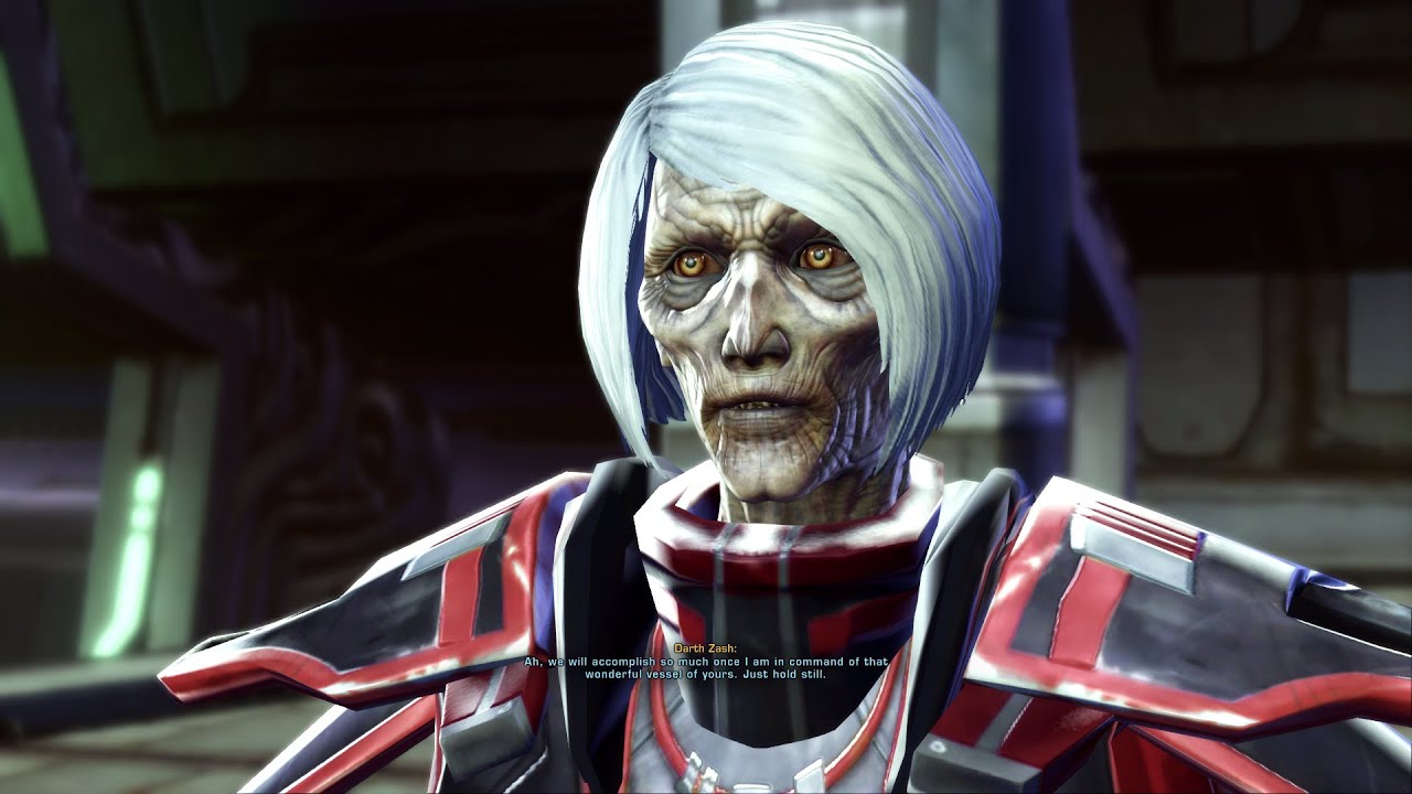 Darth Zash betrays Sith Inquisitor - Light Side Female - Star Wars the Old Republic - YouTube