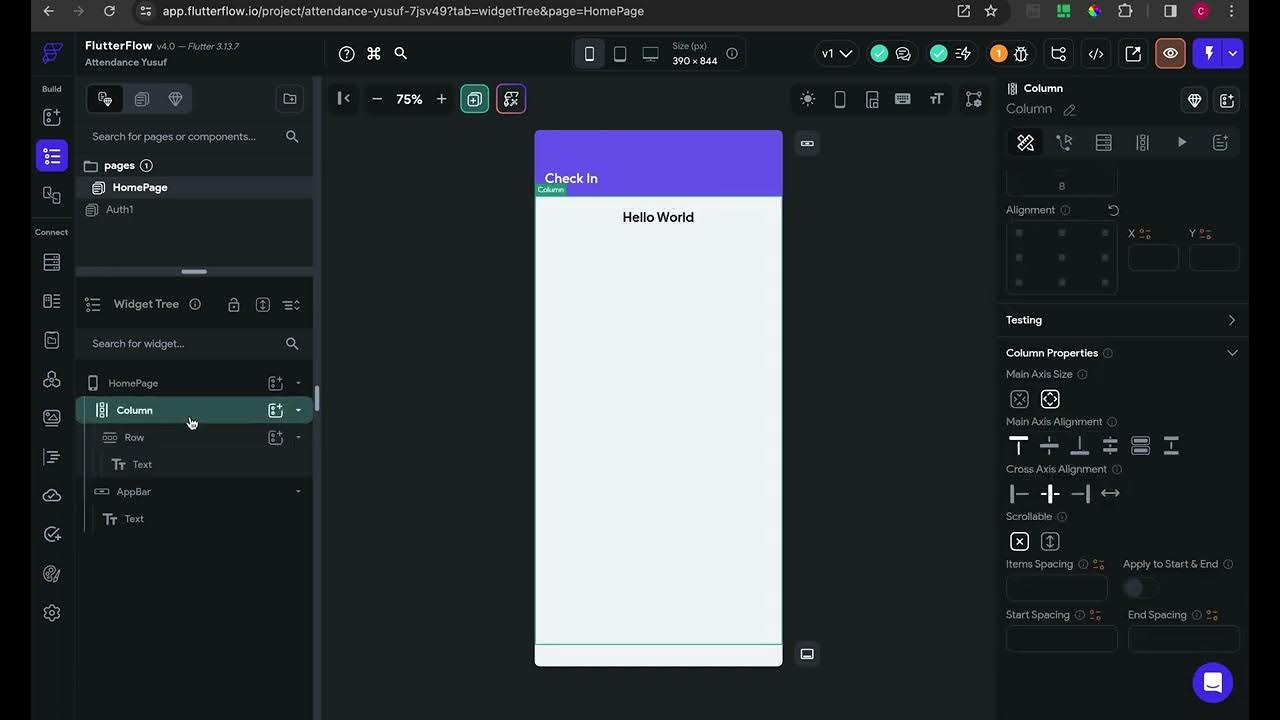 Build Attendance App Using Flutterflow Youtube