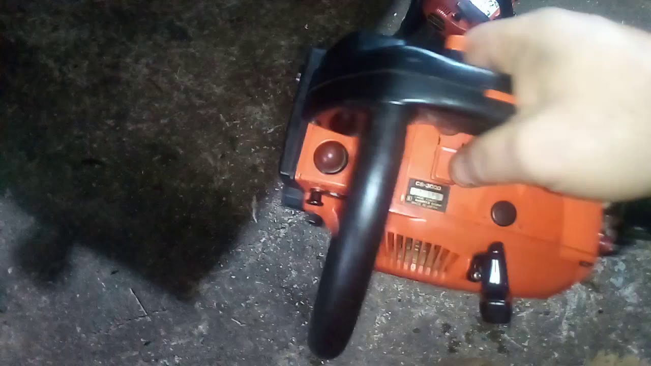 Echo cs3000 πρωτο δουλεμα μετα απο γενική επισκευη - YouTube