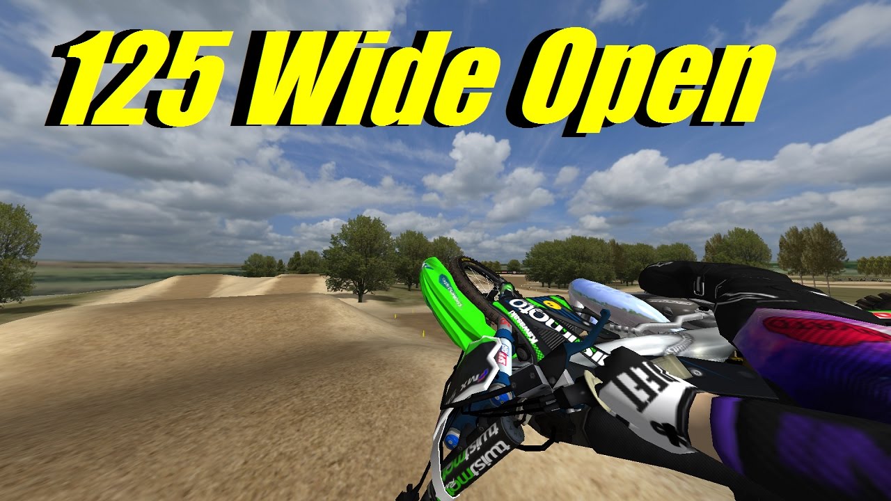 MX Simulator - 125 2 stroke wide open - "2015 Underground MX" - YouTube