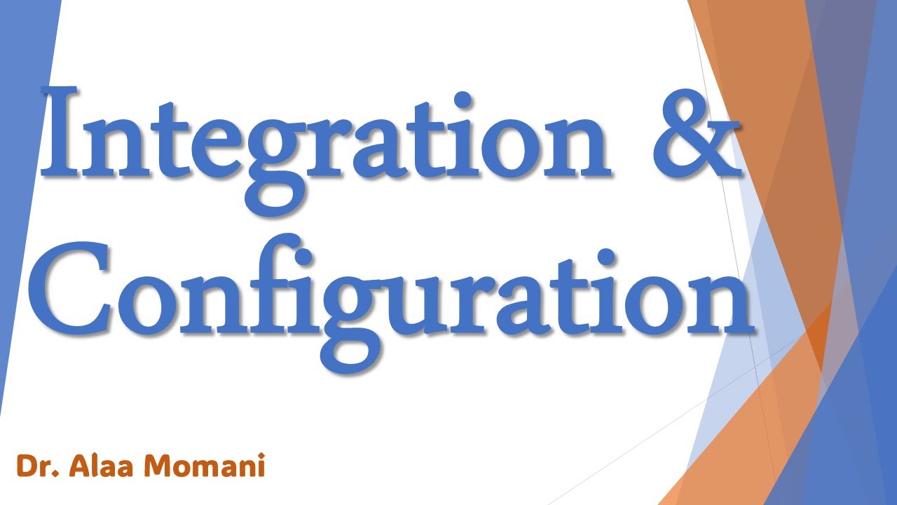 Software Integration and Configuration - YouTube