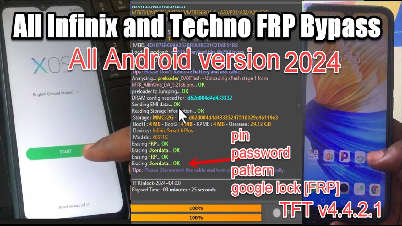 all infinix frp bypass free tool 2024 | All Android versions | new ...
