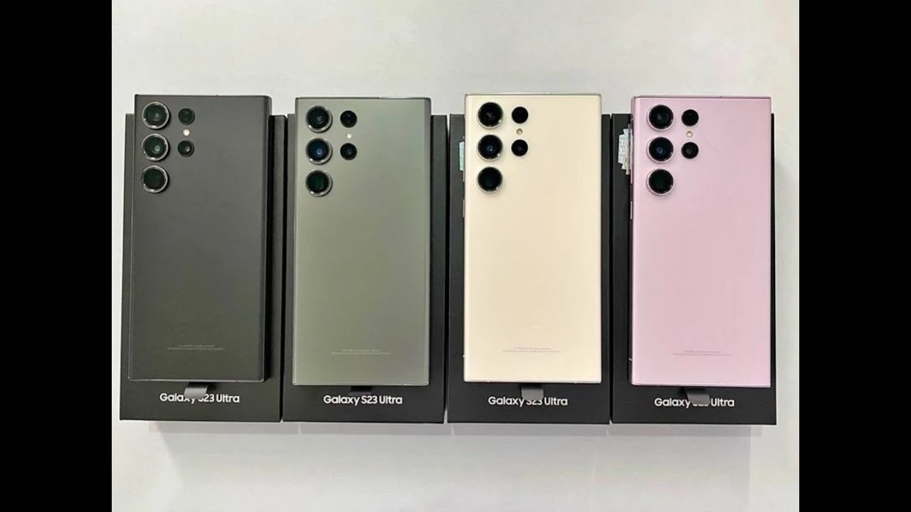 Samsung Galaxy S23 line Up | Just me rambling on about changes! - YouTube