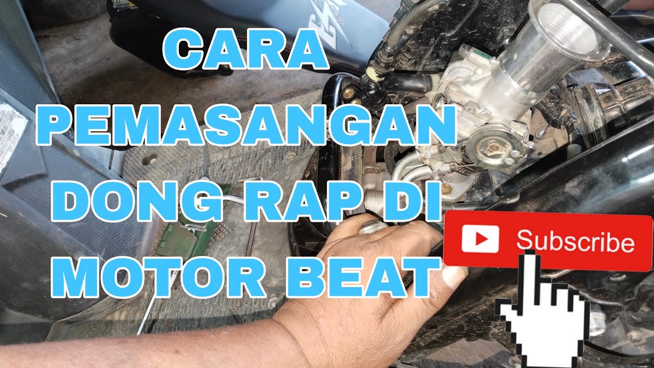 TUTORIAL CARA PEMASANGAN DON RAP DI MOTOR BEAT#automotive #bengkel # ...