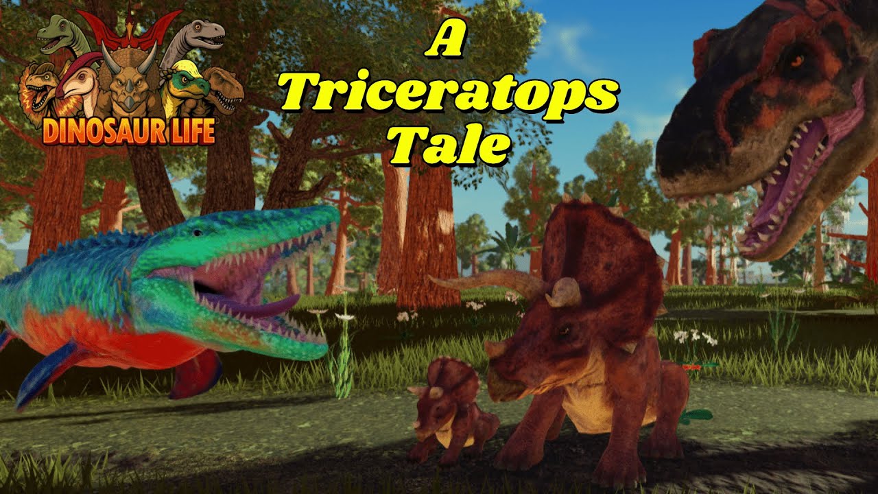 A Triceratops Tale | Short Film | Dinosaur Life | Roblox - YouTube