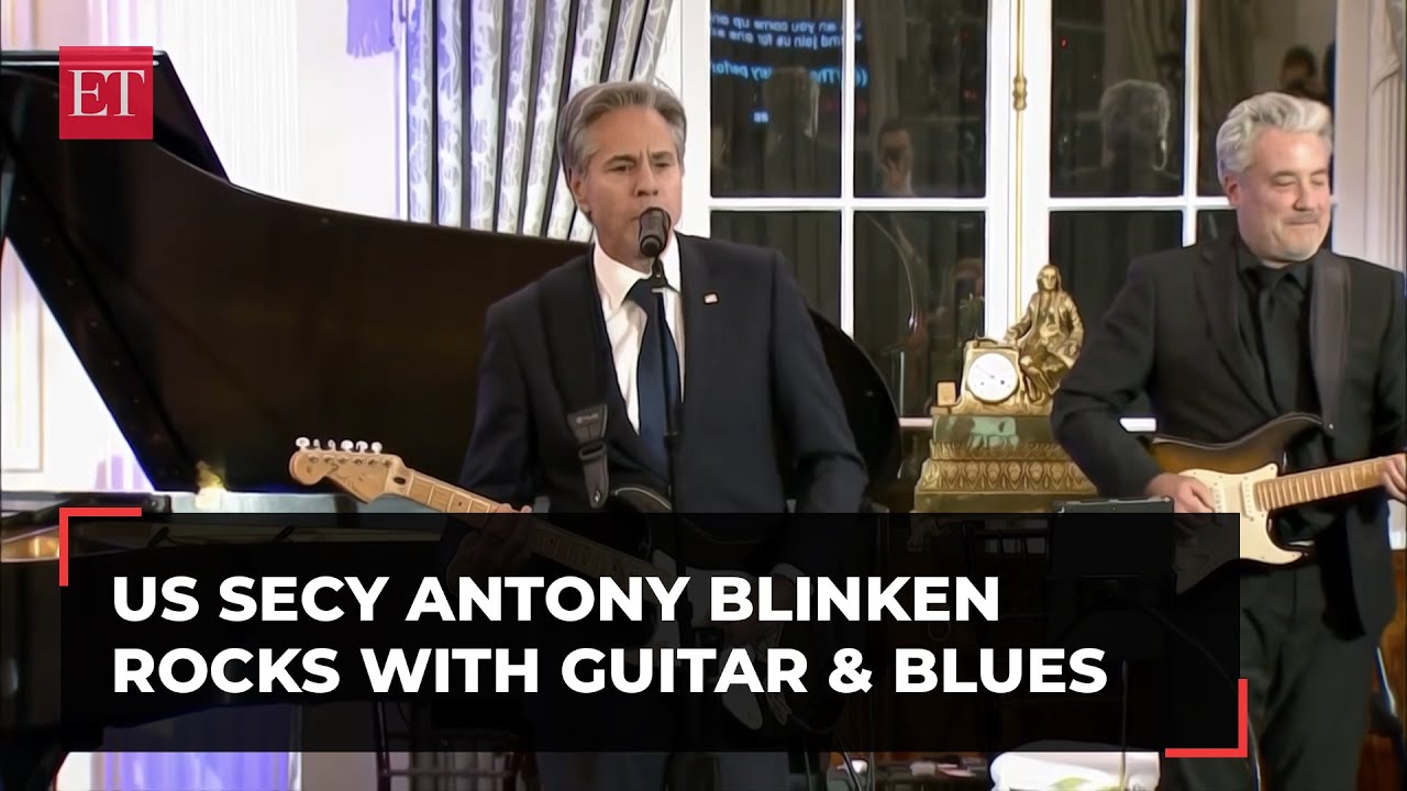 US Secy Antony Blinken launches 'music diplomacy' with electric rock ...