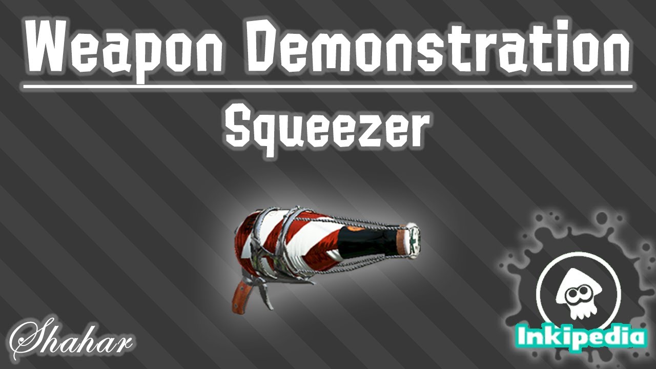 Splatoon 2 - Weapon Demonstration: Squeezer - YouTube