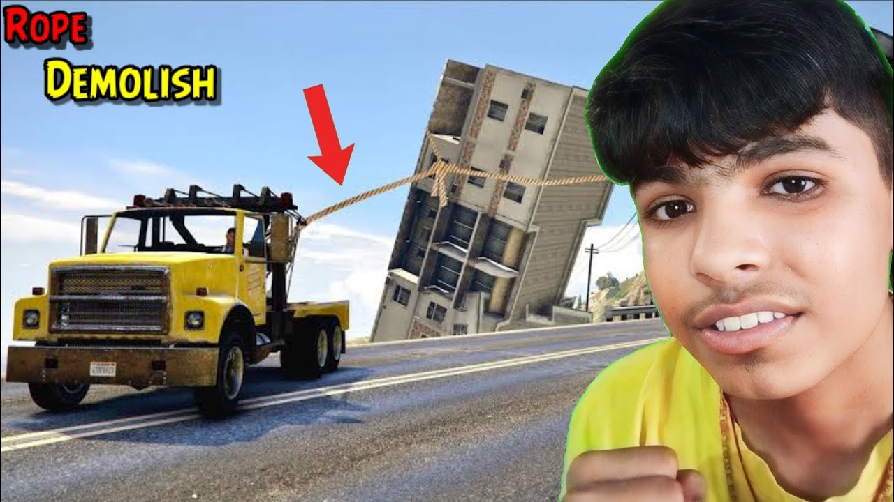 Destroying buildings is fun , - YouTube