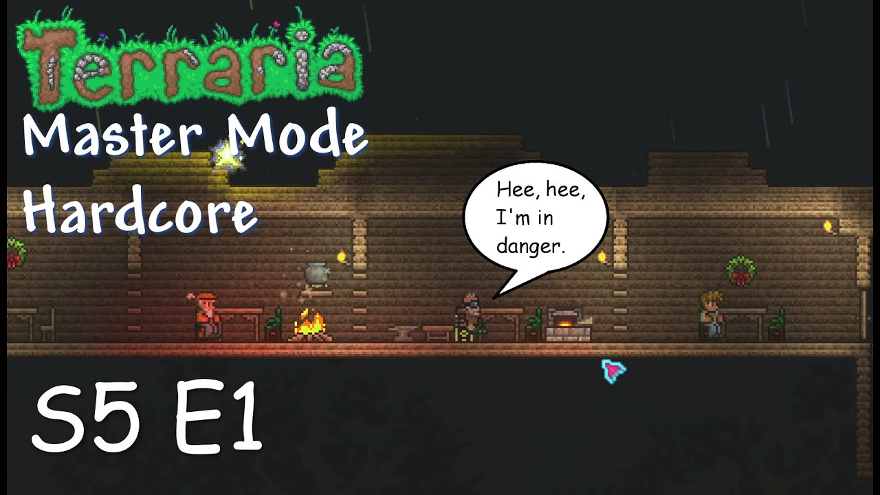 Terraria | Master Mode, Hardcore Character | Once again you have pulled ...