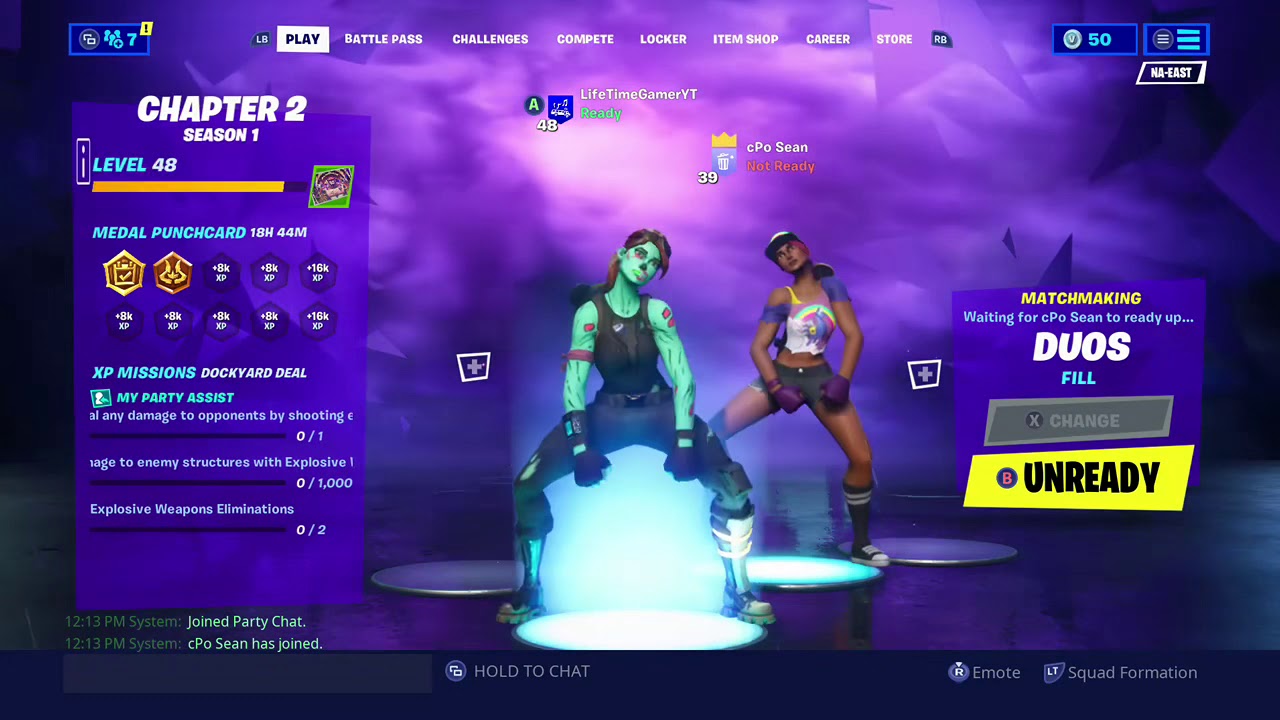 Droop emote perfect timing. (Fortnite) - YouTube