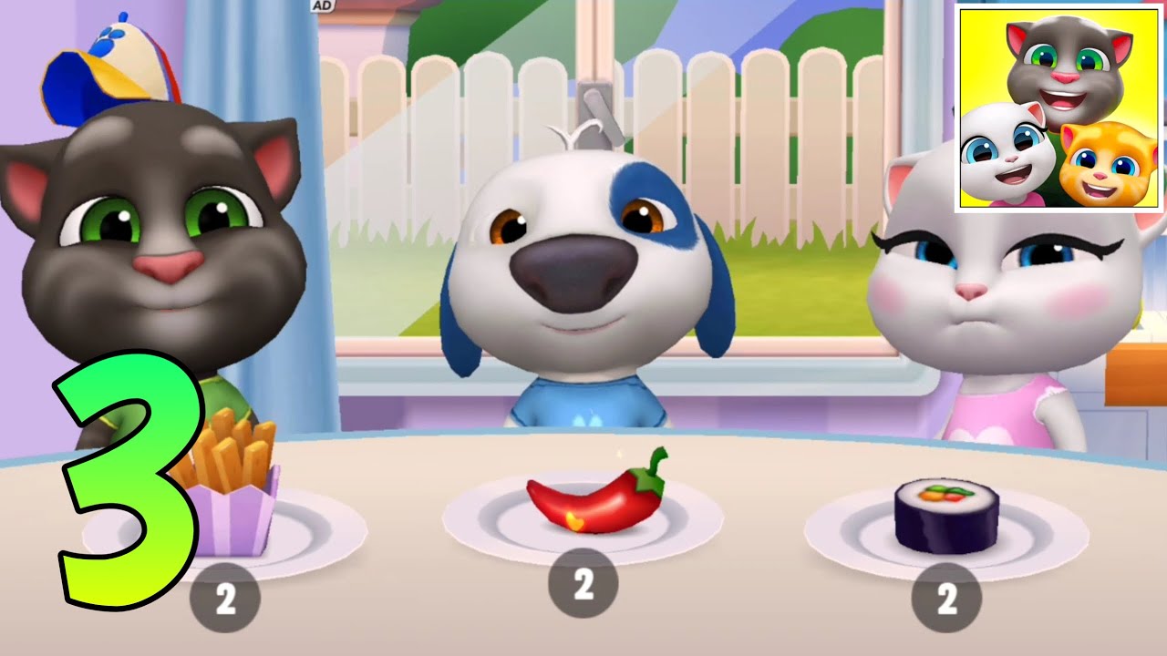 Talking Tom & Friends - Gameplay Walkthrough - part 3 (android) - YouTube