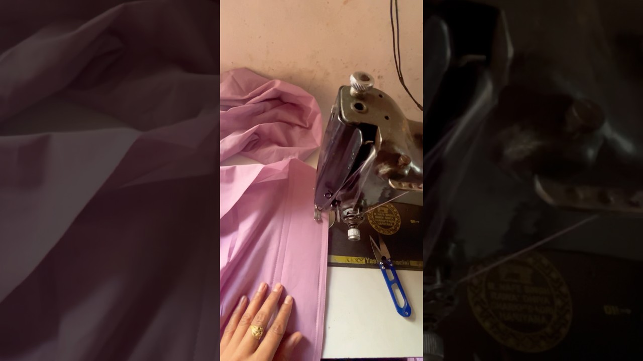Salvar mohri design easy method step by step #shorts #salvar #stitching ...