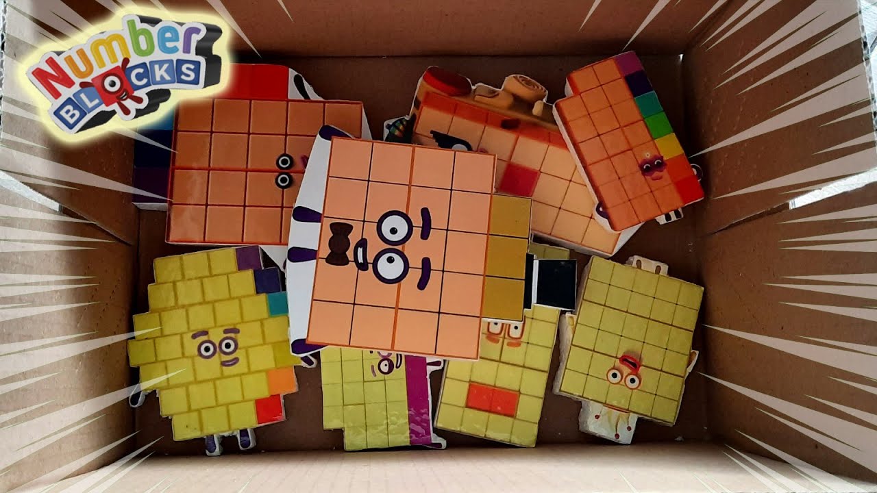 COPY Unlocking BOX Numberblocks Hypnotic Numberblocks ASMR: Soft ...