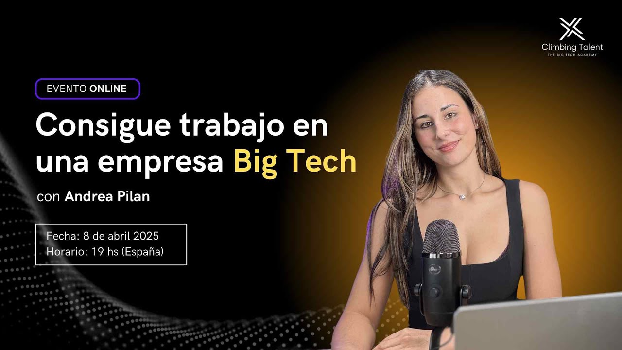 Consigue trabajo en una empresa Big Tech - YouTube