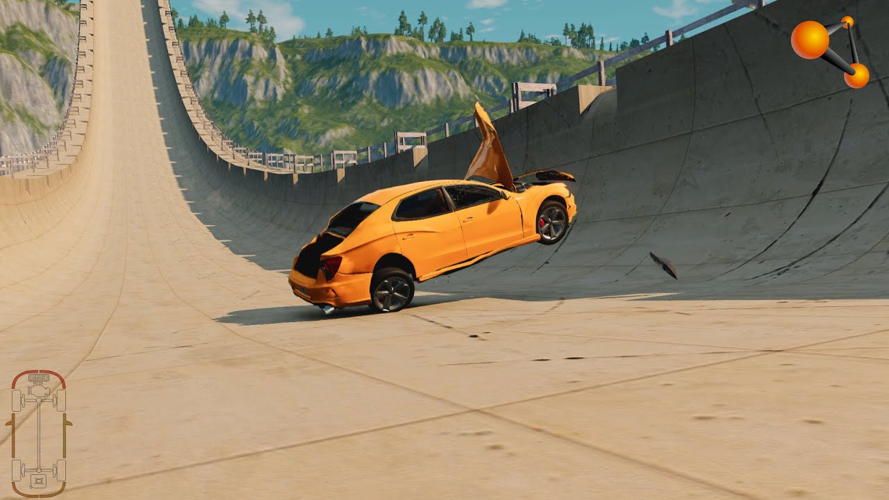 BeamNG.Drive | MEGA RAMP #48 | BeamNG Insane - YouTube