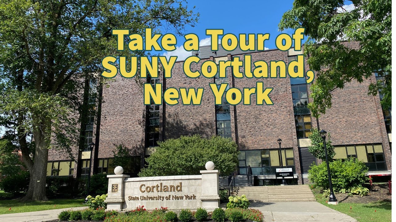 College Campus Tour: SUNY Cortland, State University of New York ...