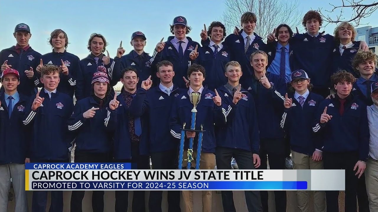 CapRock Academy Hockey to jump to Varsity next season - YouTube