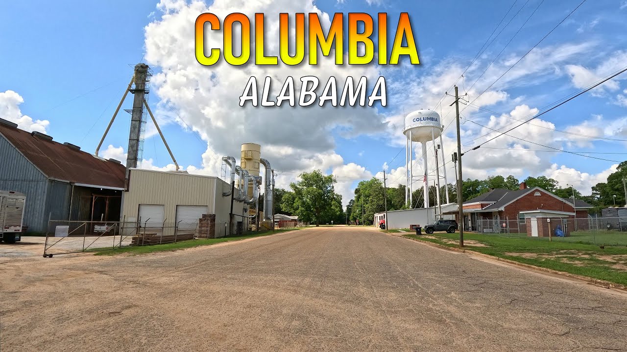 Columbia Alabama Driving Through - YouTube