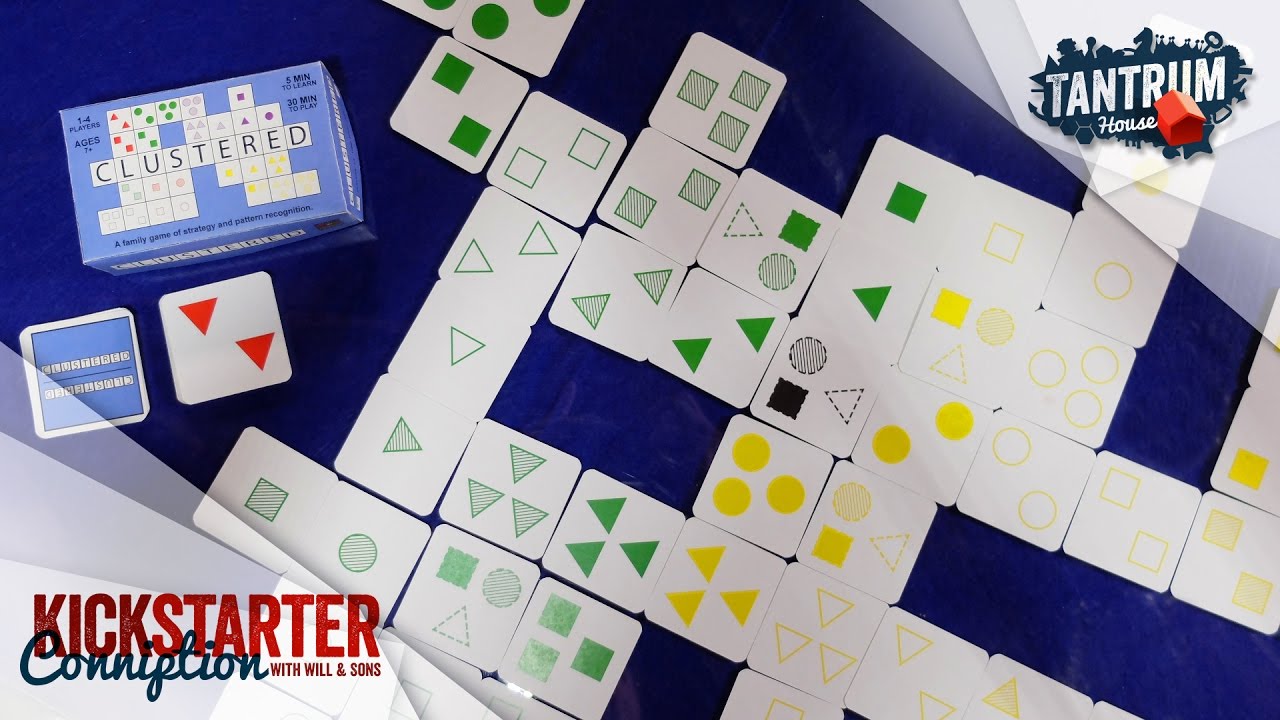 Clustered Board Game — Tantrum House — Kickstarter Preview - YouTube