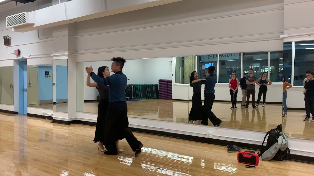 Columbia Ballroom Standard: Waltz box step and variation 09182019 - YouTube