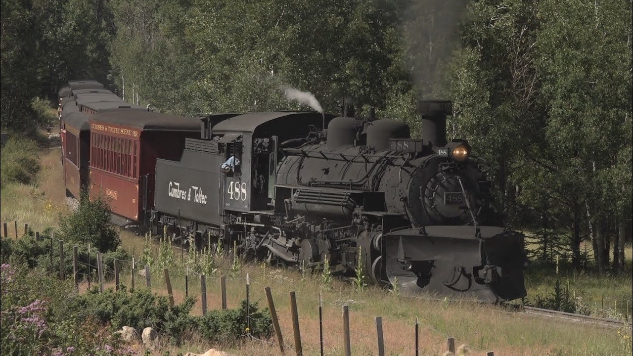 Cumbres & Toltec - Climbing to Cumbres Pass - YouTube