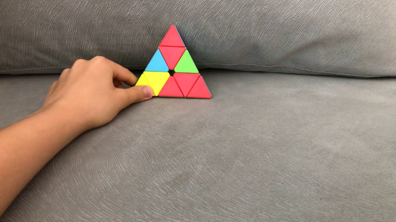Como resolver a pyraminx (pirâmide cubo mágico) | Passo 2 - YouTube