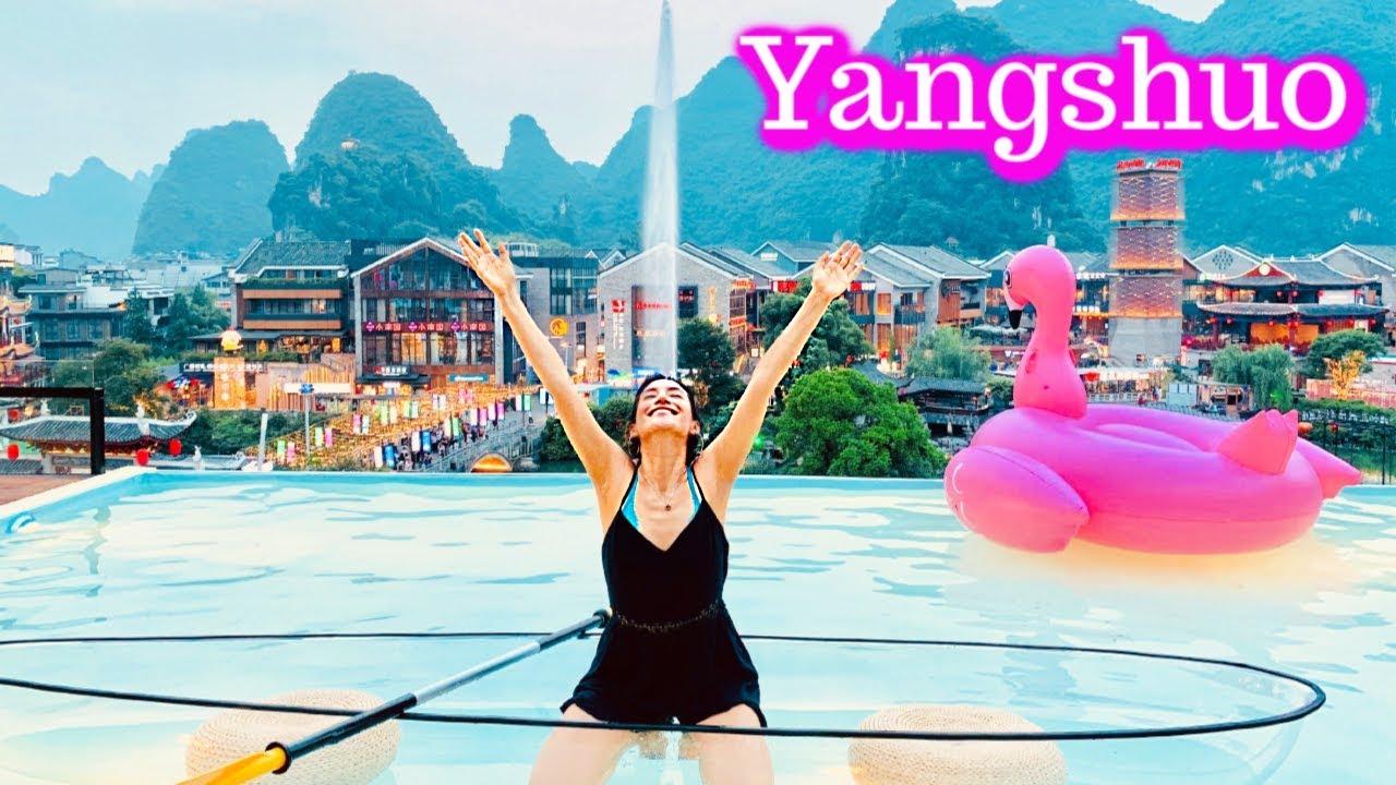MOST Amazing INFINITY POOL is in Yangshuo, China!😍🇨🇳 - YouTube