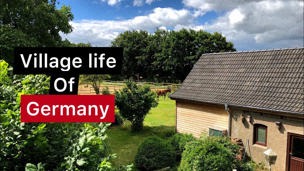 Village life in Germany | A day in life in German countryside - YouTube