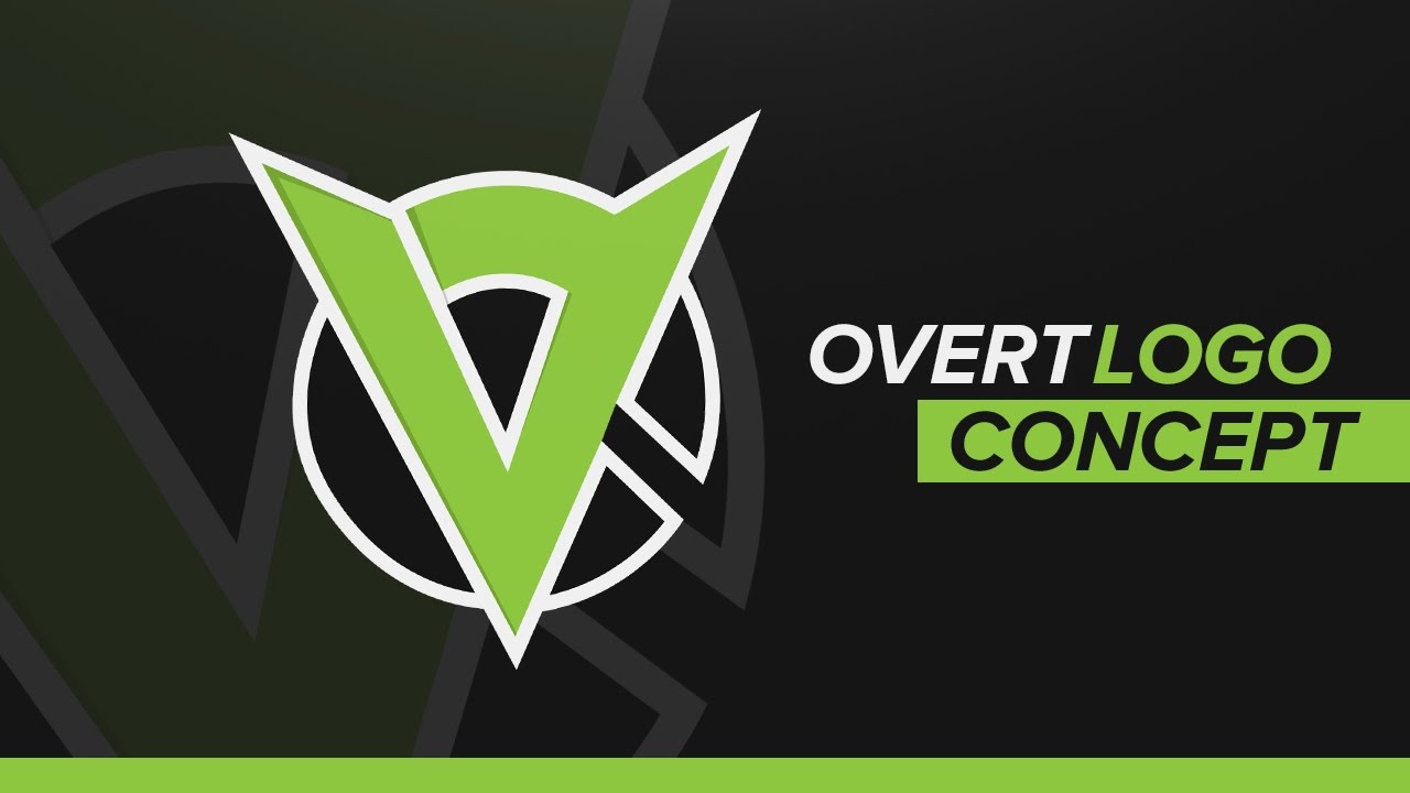 OVERT Logo Concept // SpeedART - YouTube