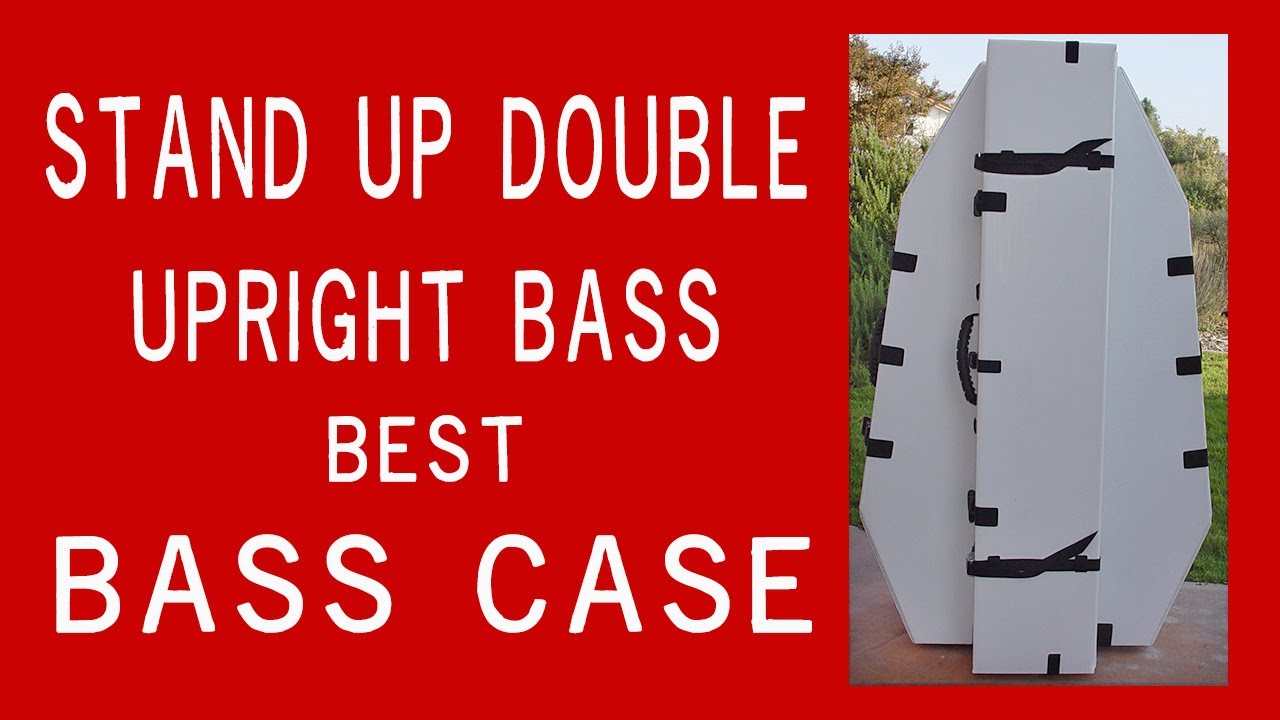 Double Bass, Upright bass, standup bass Clam Case For Removable neck ...