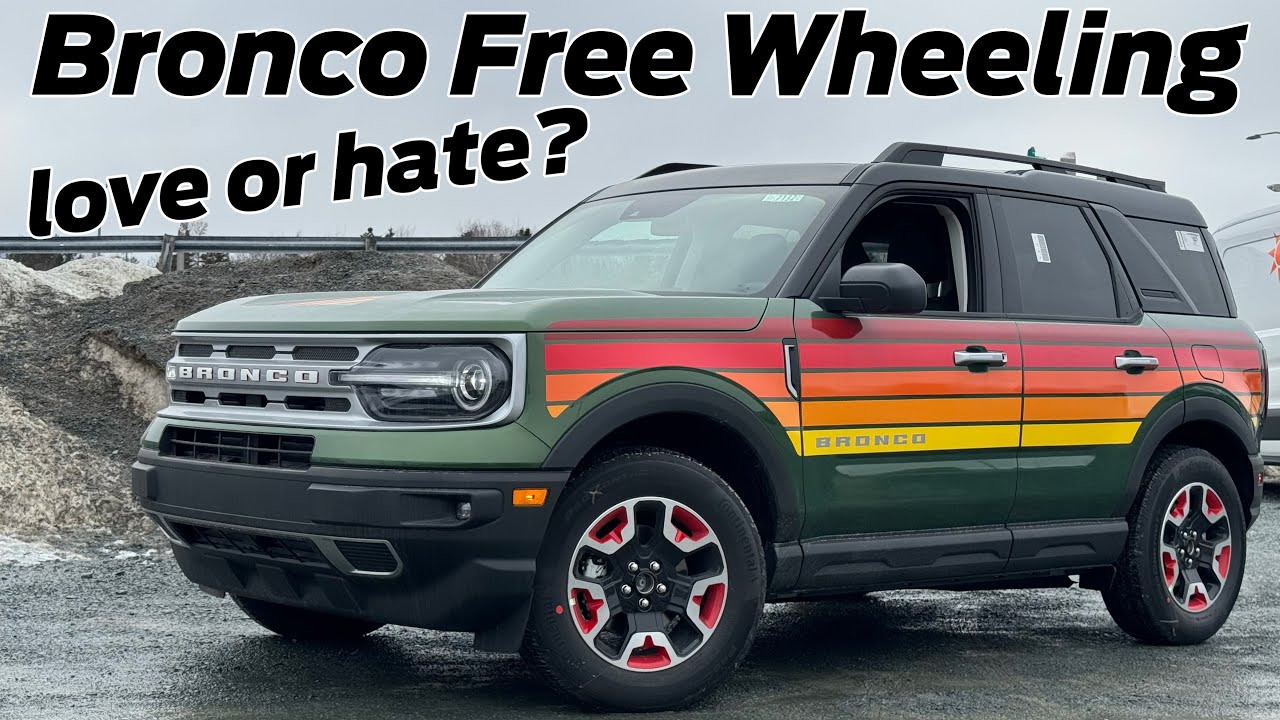 LOVE OR HATE?? 2024 Ford Bronco Sport Free Wheeling Edition Review ...